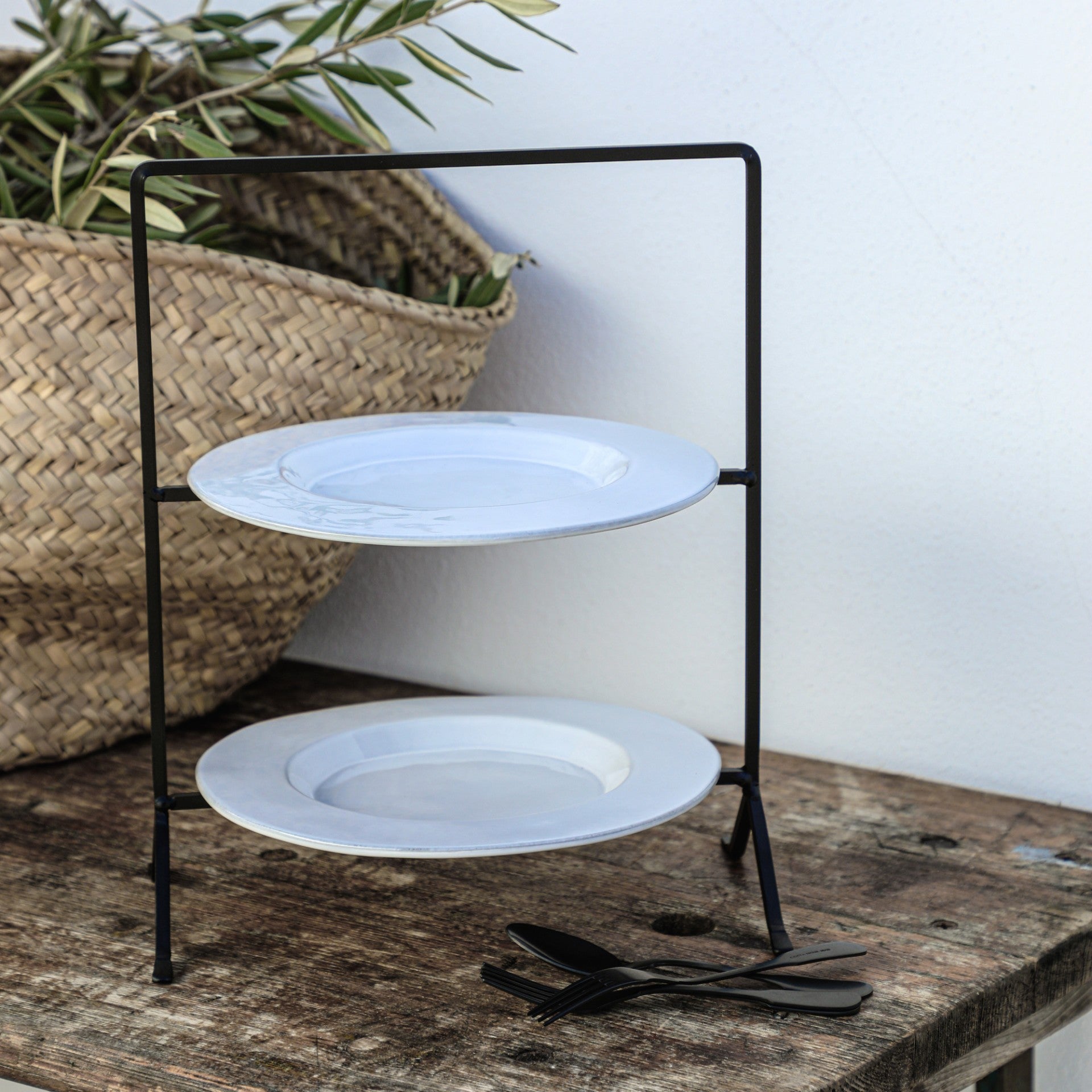 Chene Blanc | 2 Plate Metallic Holder | Ooltewah, TN – Chêne Blanc