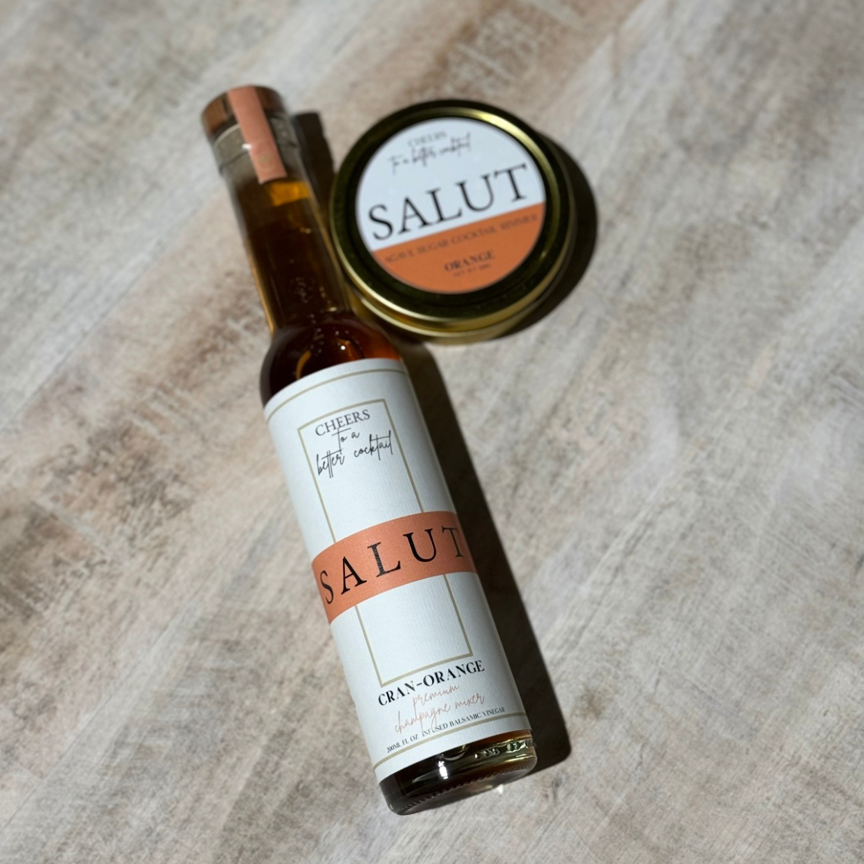 Salut Orange Agave Cocktail Sugar | Curated Provisions Co. – Chêne Blanc