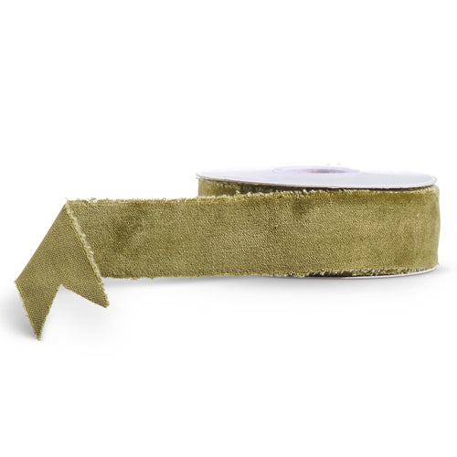 Chêne Blanc | Olive Green Velvet Ribbon | Ooltewah, TN